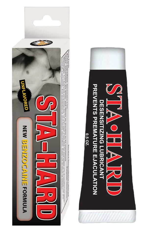 Sta-Hard Desensitizing Lube 0.5 oz - Romantic Blessings