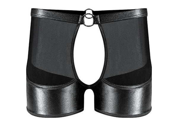 Male Power Extreme Double Exposure Men's Short Black - Romantic Blessings