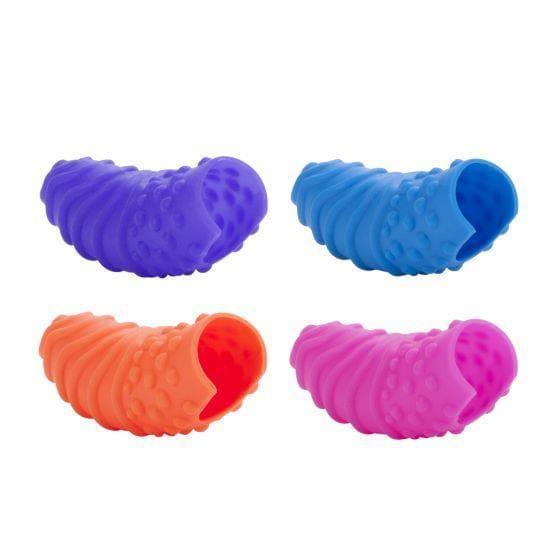 Intimate Play Silicone Slip On Finger Extenders with Nubs and Swirls ...