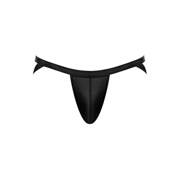 Male Power Cage Matte Strappy Ring Jock - Romantic Blessings